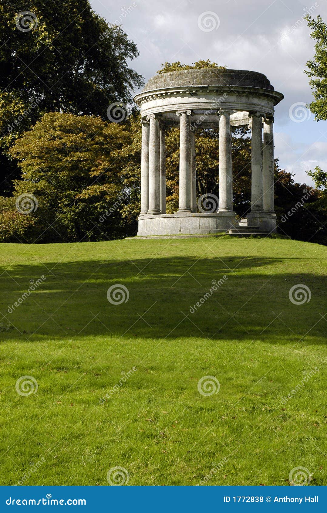 Neoclassical Garden Rotunda 2 Stock Photo - Image of fantasy, shrine ...