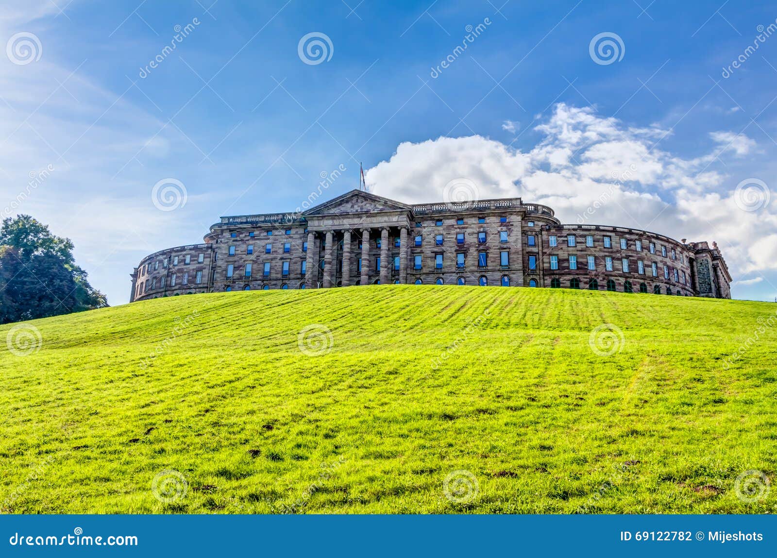 Neoclassical Palace in Kassel Stock Photo - Image of heritage ...