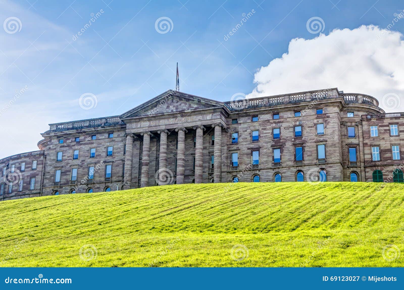 Neoclassical Palace in Kassel Stock Image - Image of documenta, castle ...