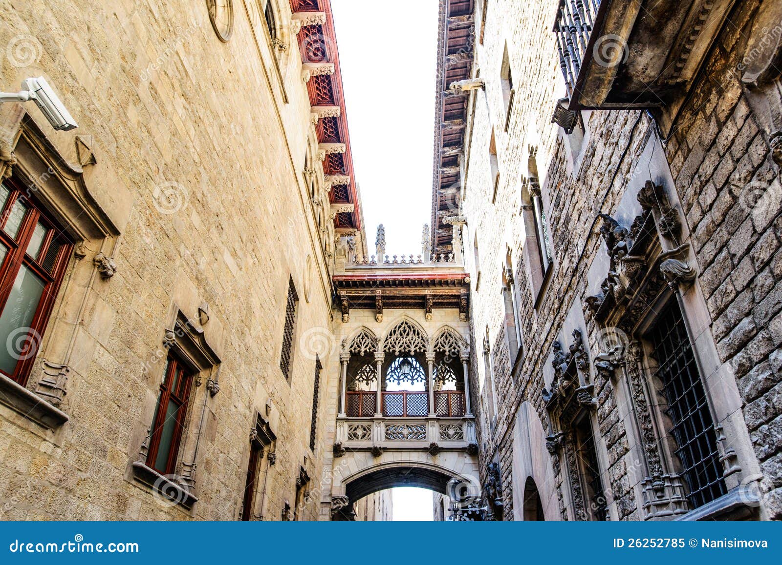 Neogothic bridge stock image. Image of culture, europe - 26252785