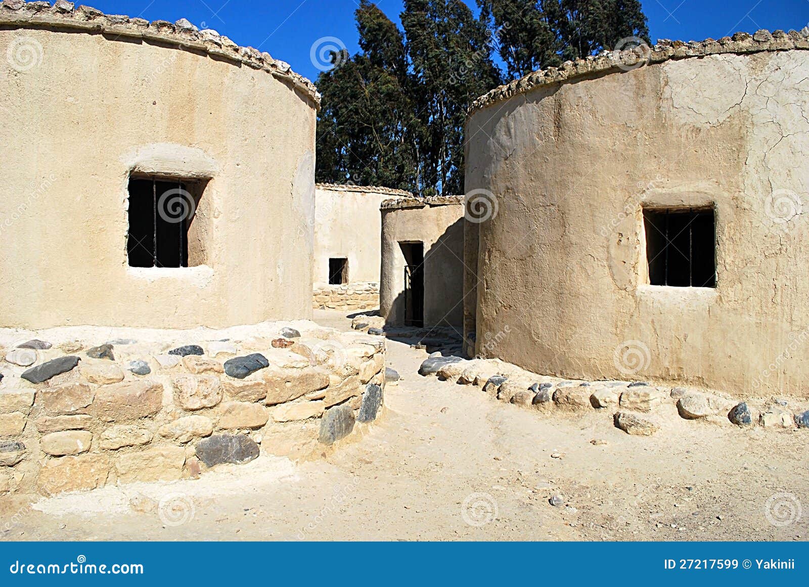 Neolithic Age Choirokoitia Village Stock Image - Image: 27217599