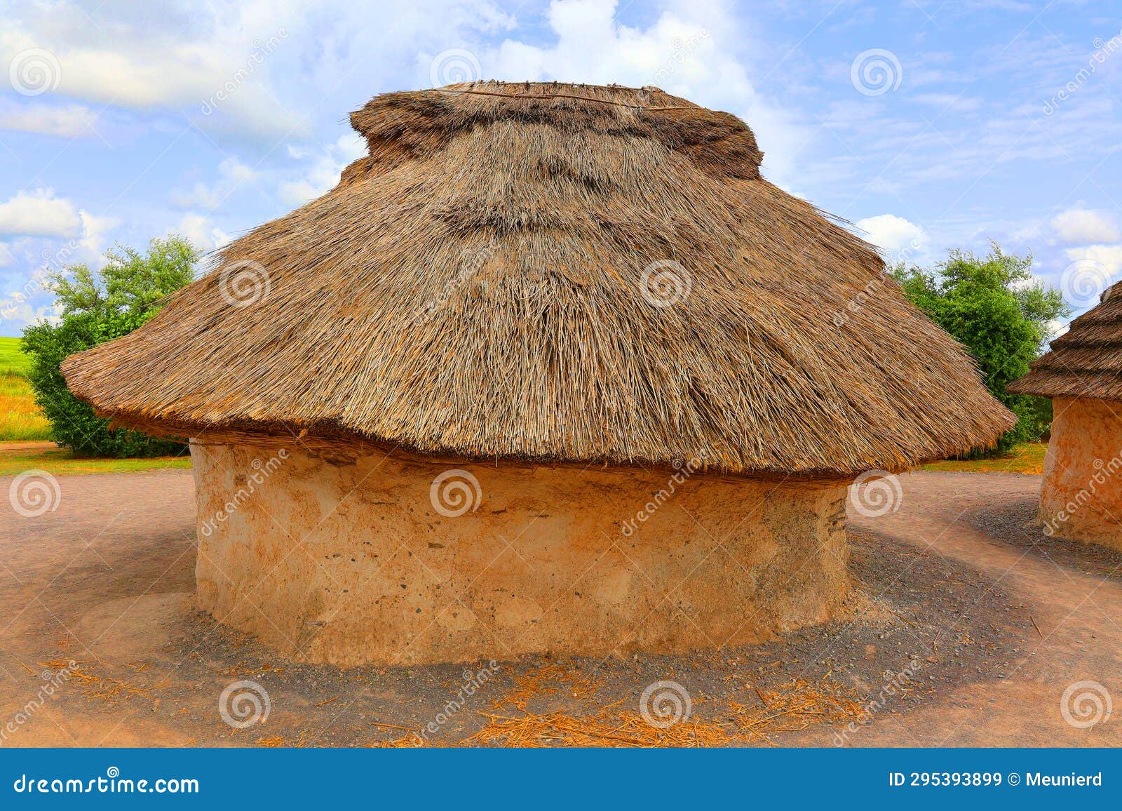Neolithic Houses. Stonehenge Was Built Editorial Photo | CartoonDealer ...