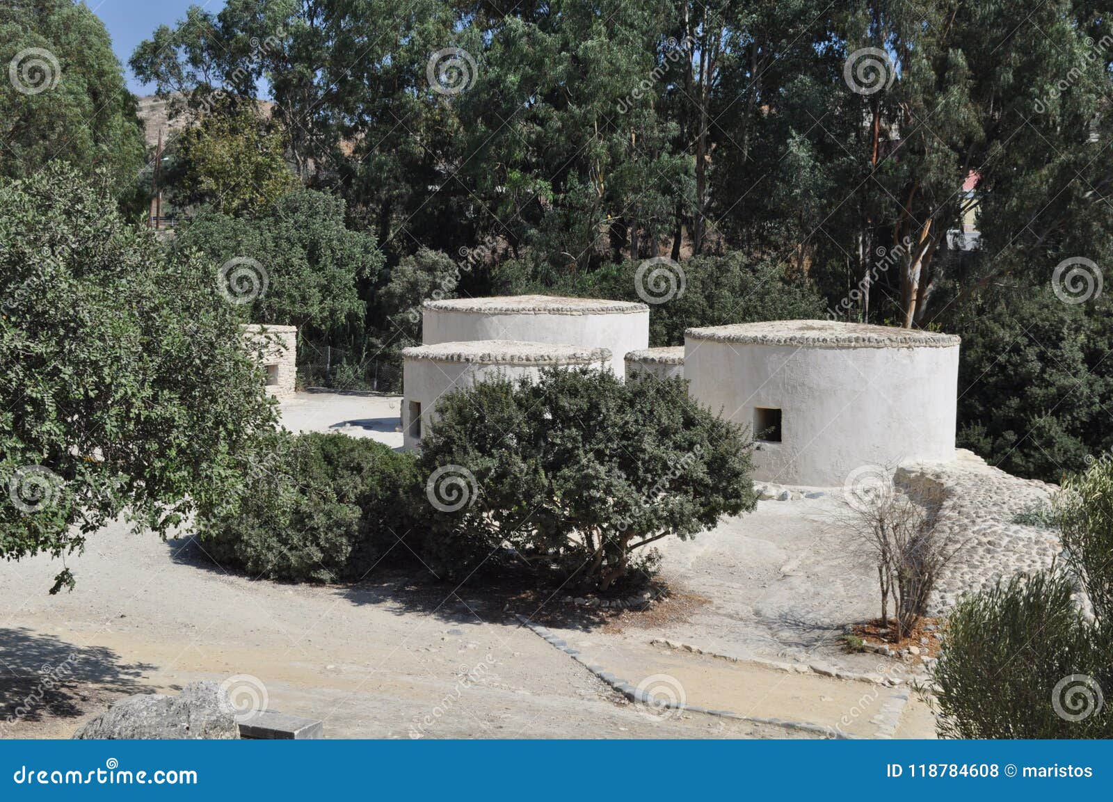Choirokoitia. the Neolithic Settlement of Choirokoitia Stock Photo ...