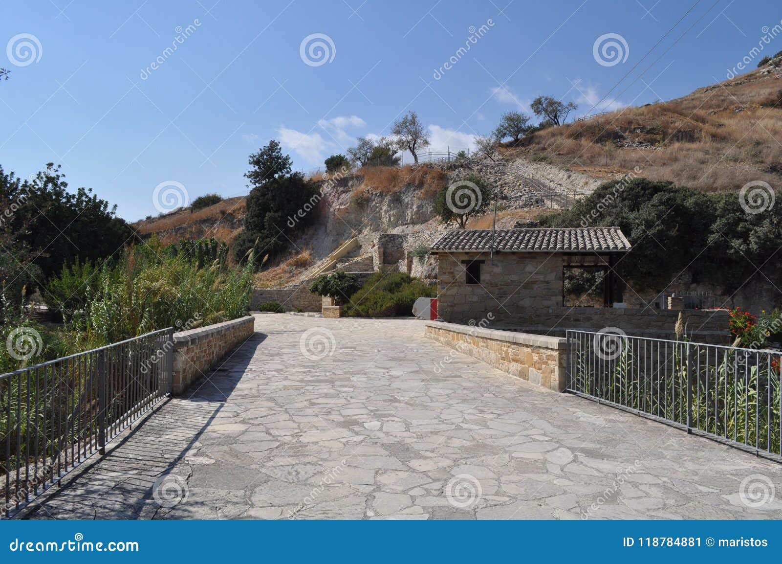 Choirokoitia. the Neolithic Settlement of Choirokoitia Stock Image ...