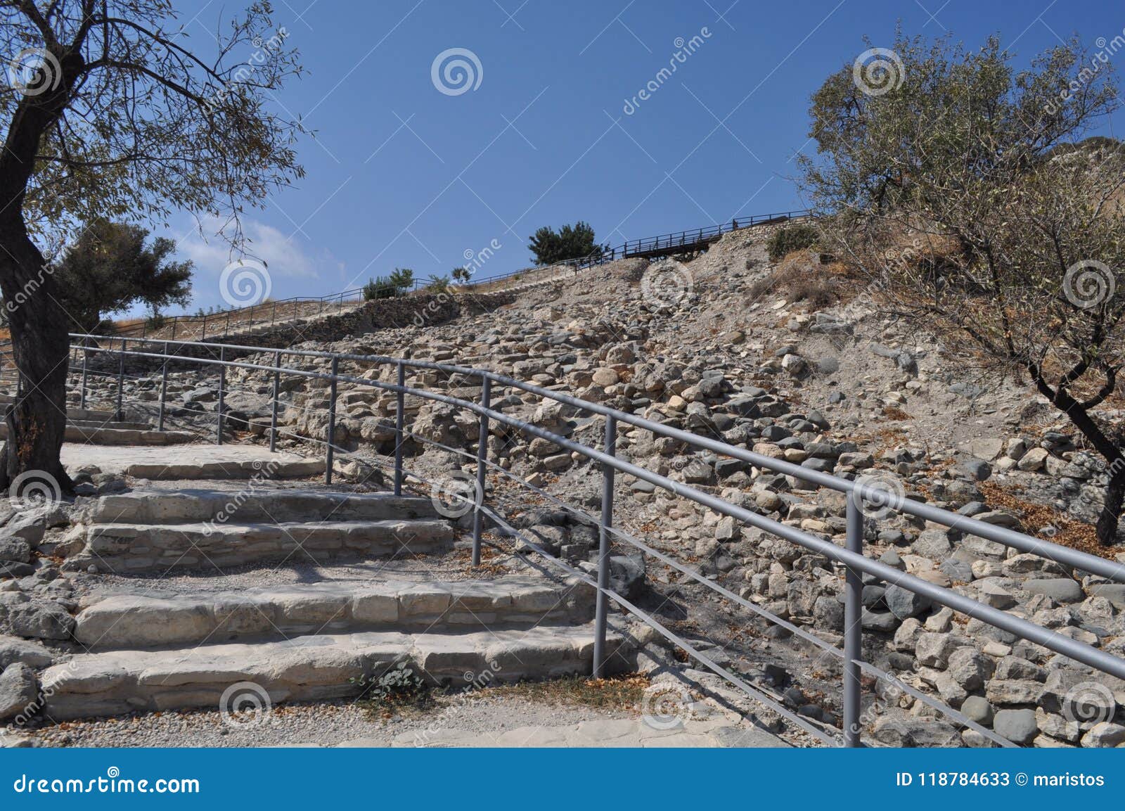 Choirokoitia. the Neolithic Settlement of Choirokoitia Stock Image ...