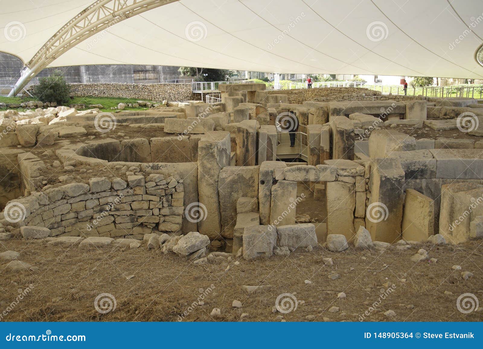 Neolithic Temples of Tarxien Editorial Stock Image - Image of ancient ...
