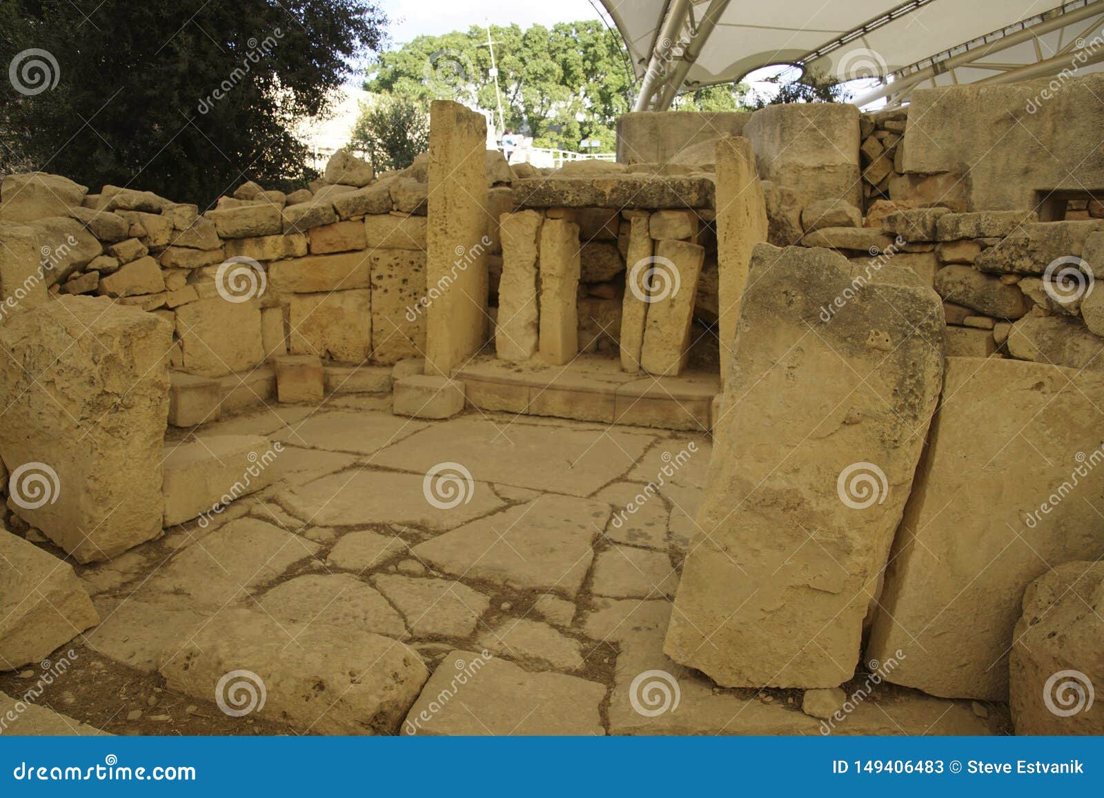 Neolithic Temples of Tarxien Stock Image - Image of giant, huge: 149406483