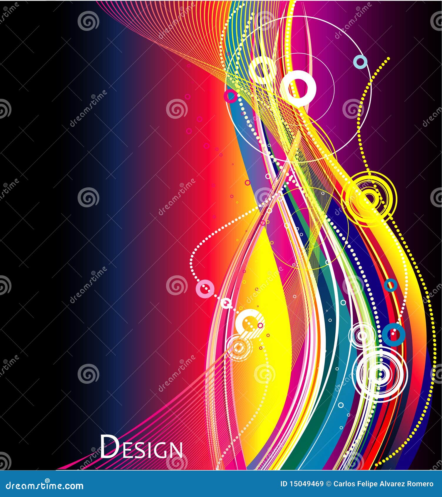 Neon abstract background stock vector. Illustration of frame - 15049469