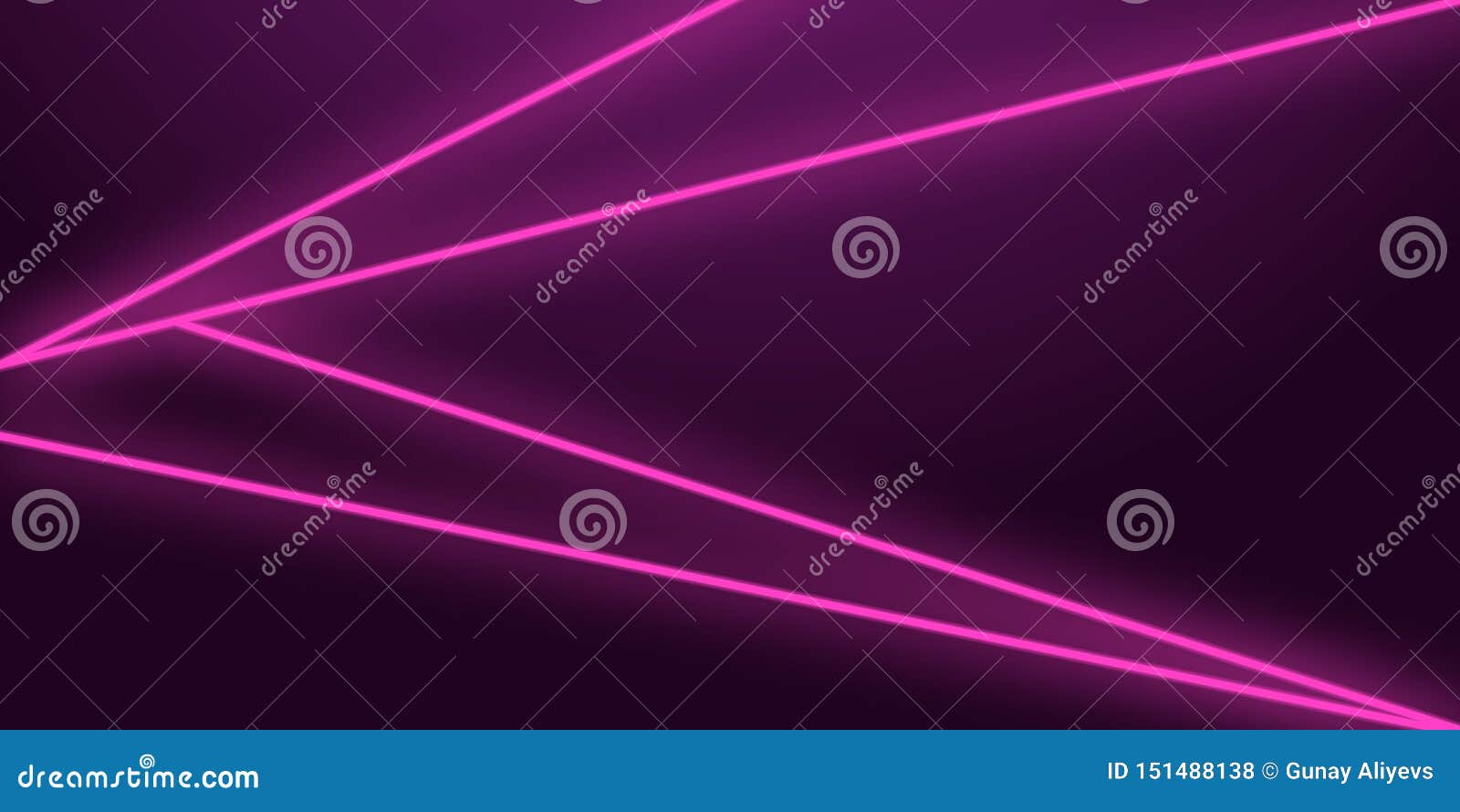 Neon Abstract Line White Background Stock Illustration - Illustration ...