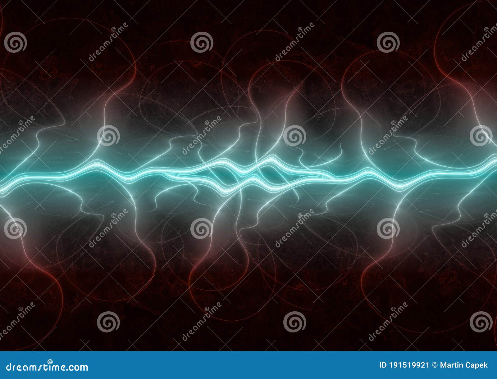 Neon Abstract Plasma Background, Stock Illustration - Illustration of ...