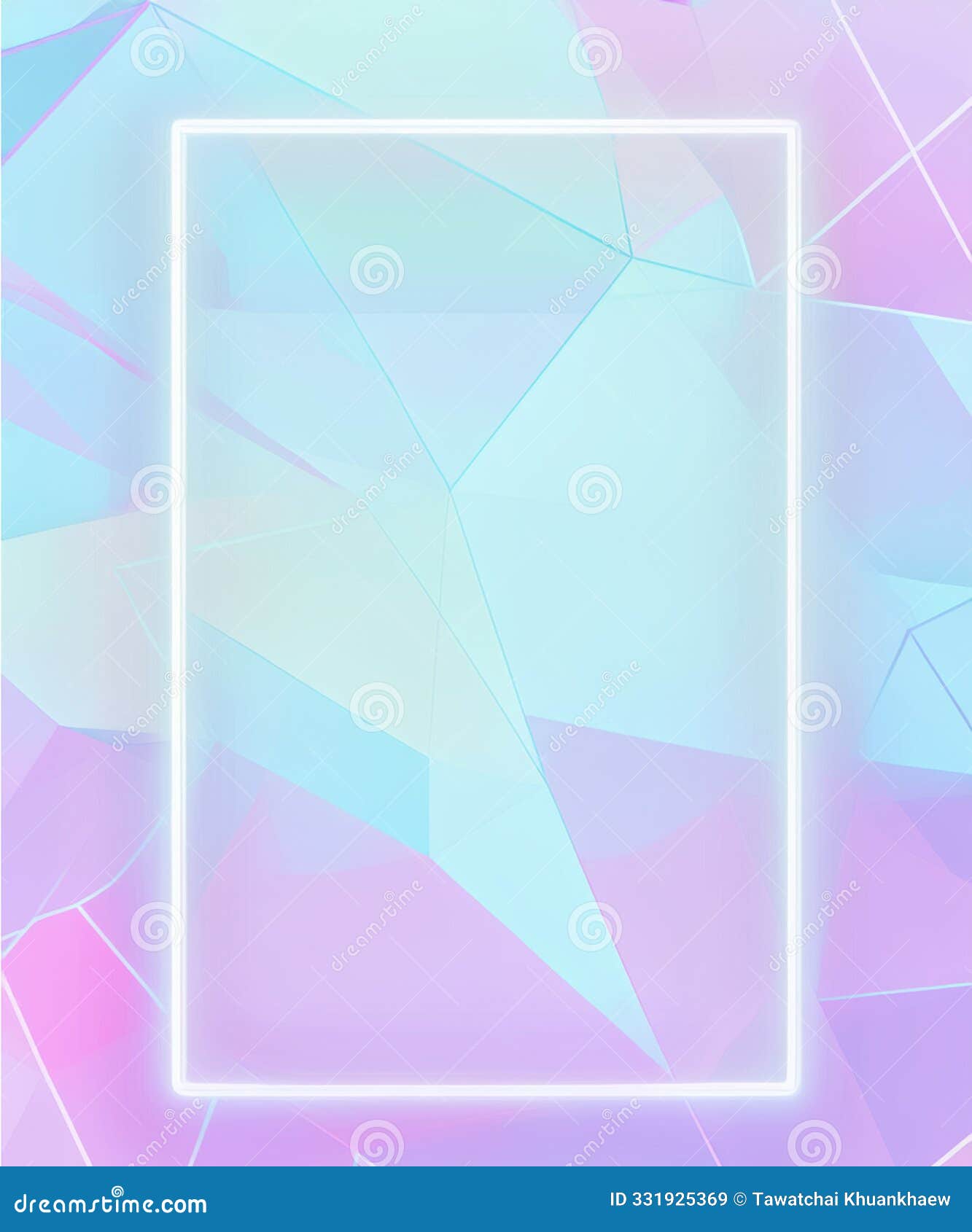 Neon Abstract Texture Background with Geometric Triangle Form Shapes ...