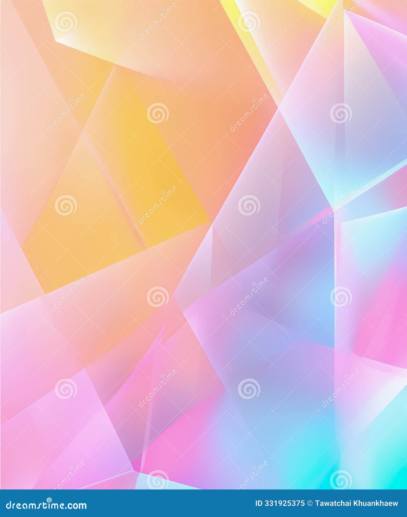 Neon Abstract Texture Background with Geometric Triangle Form Shapes ...