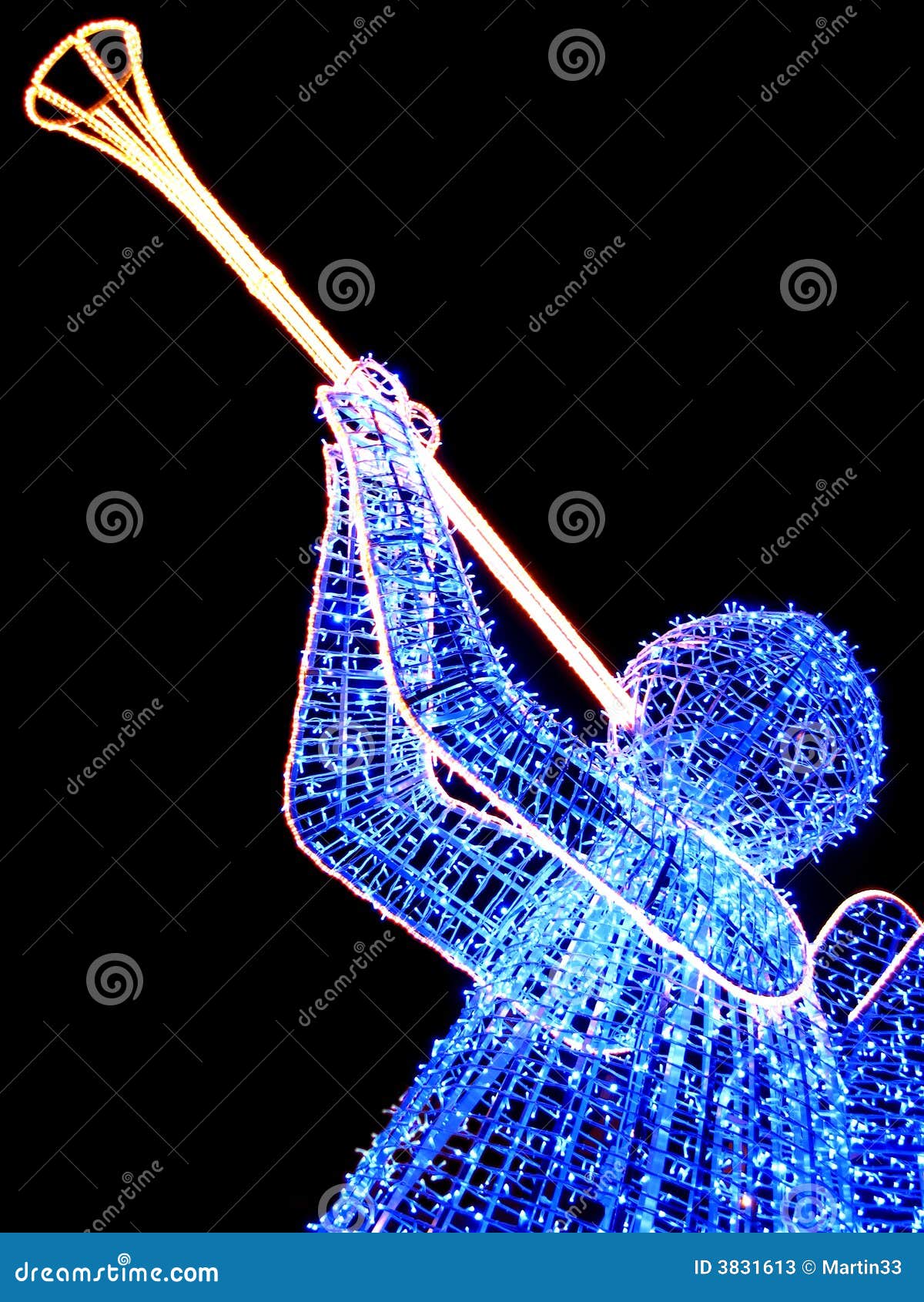 Neon angel stock image. Image of divine, shiny, sculpture - 3831613