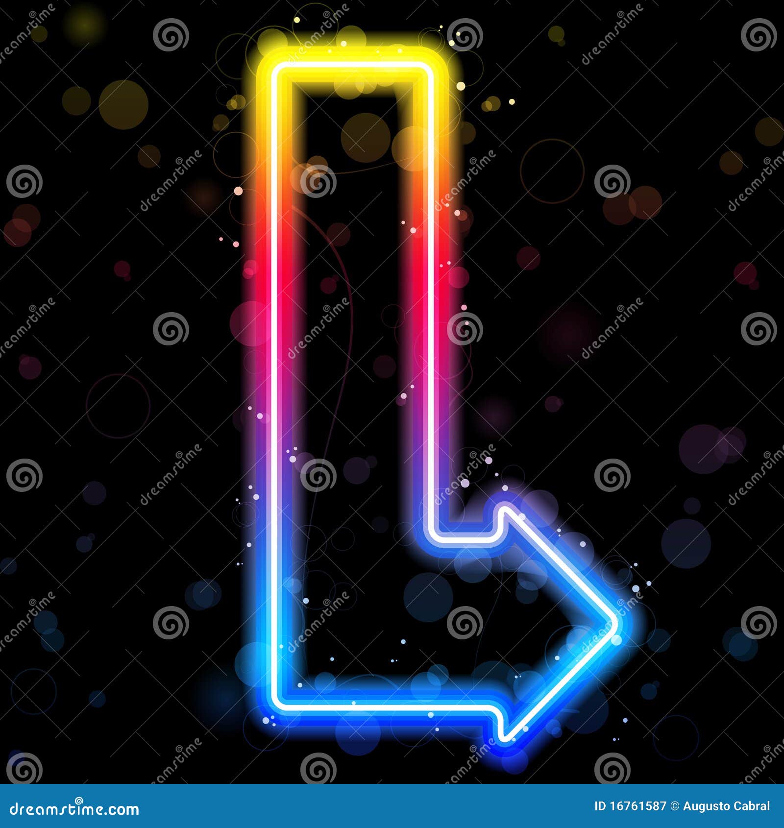 Neon Arrow Vector Glowing Arrows And Illuminated Arrowheads Directions ...