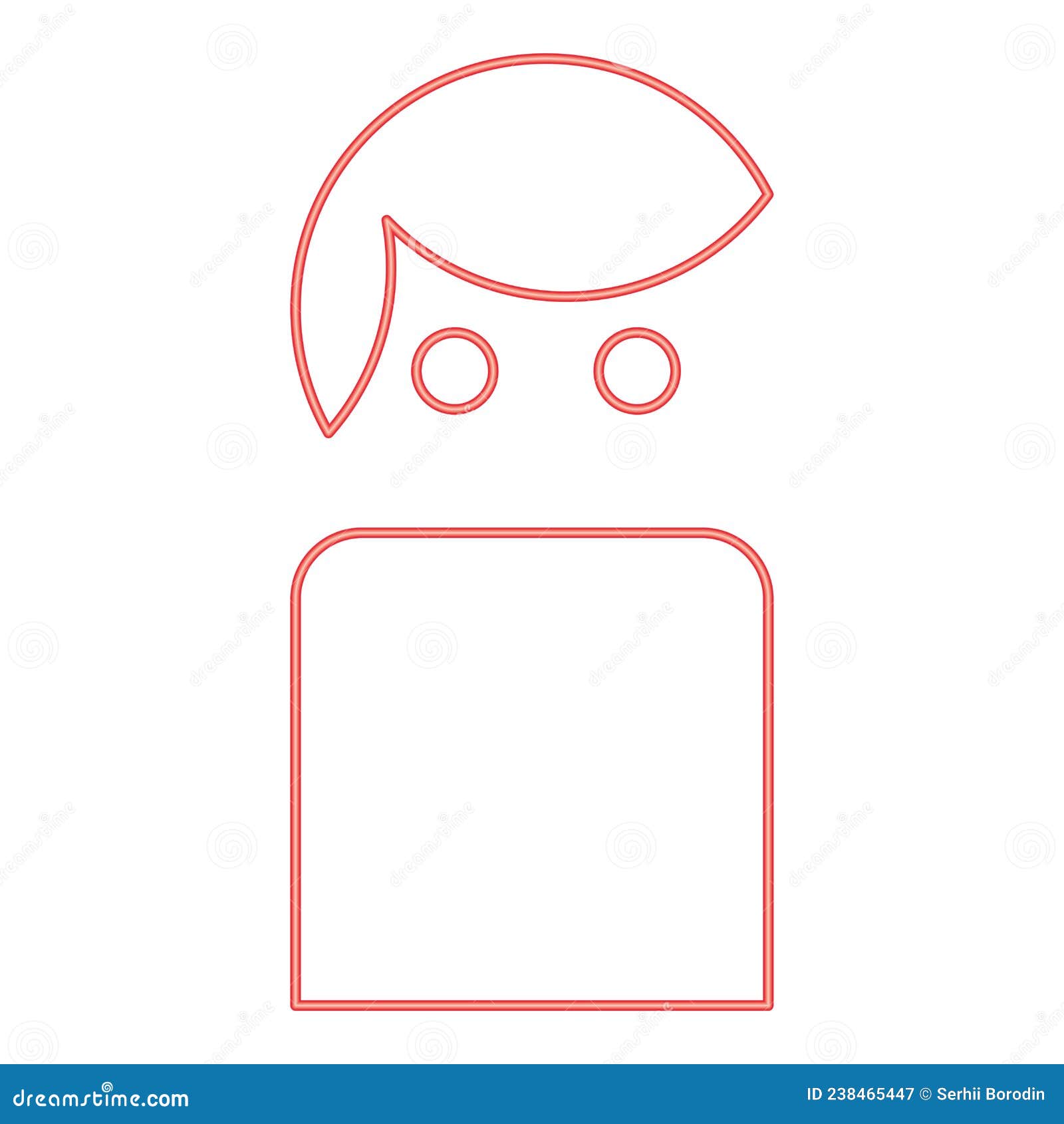 Neon Avatar Frames, Futuristic Ui Glowing Borders Vector Illustration ...