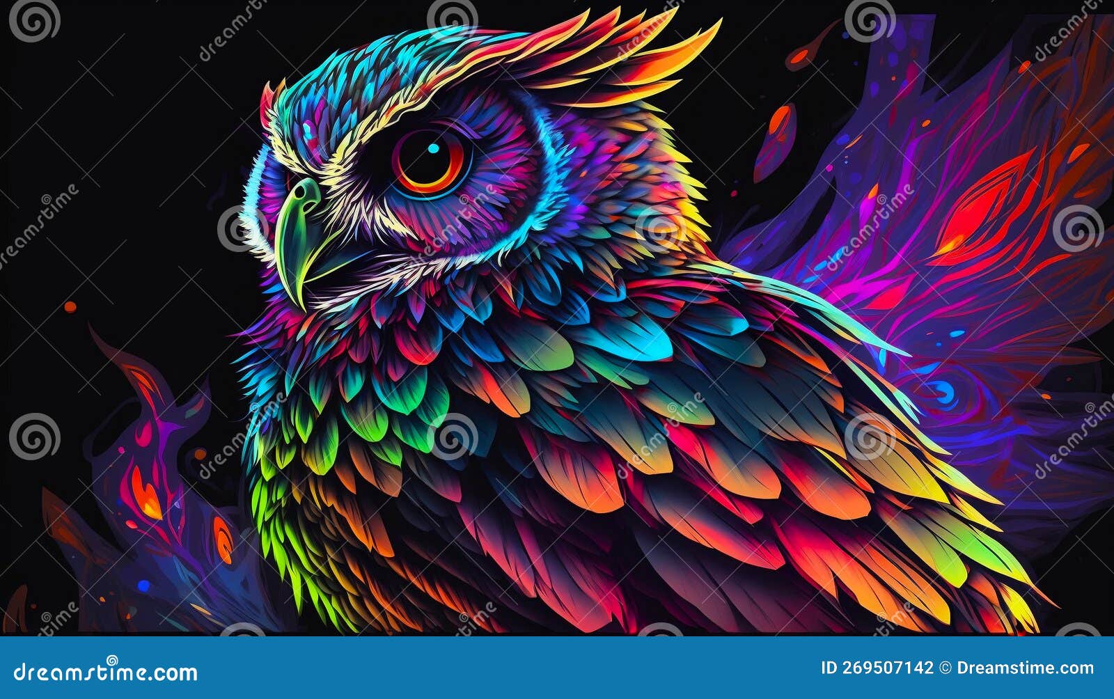 Neon Background, Comics, Prints, Abstract Background Stock Illustration ...