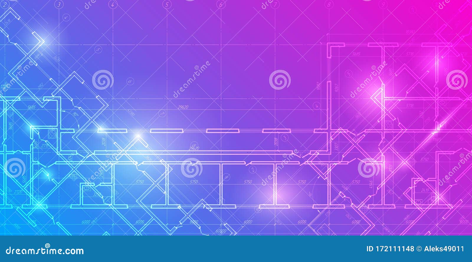 Neon Banner Engineering Design .Industrial Construction of Houses ...