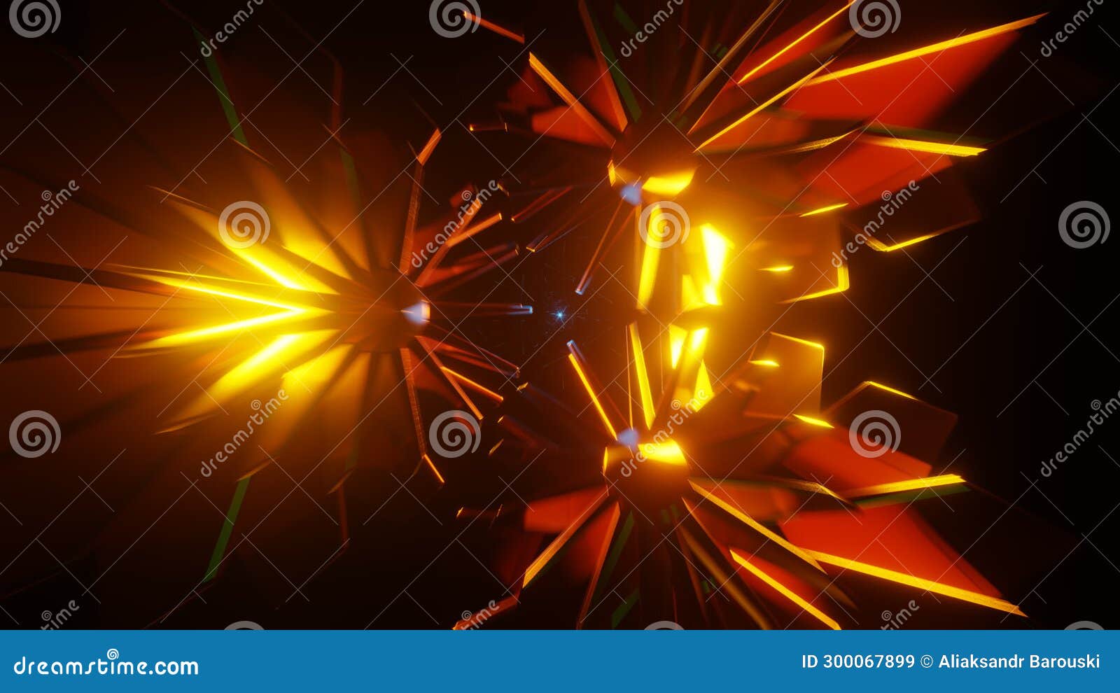 Neon Beams Pulse Rhythmically in a Pulsating Multicolor VJ Loop. Stock ...