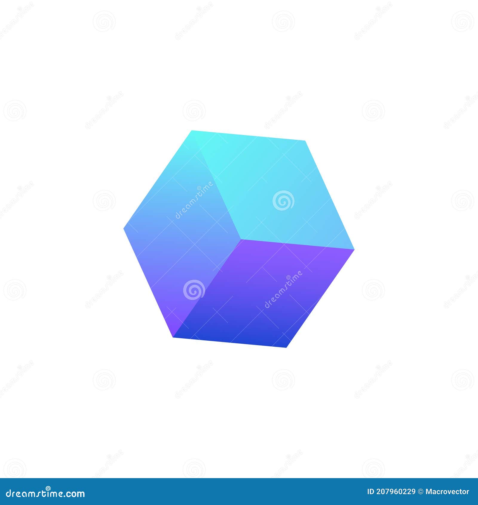 Neon Block Icon stock illustration. Illustration of retro - 207960229