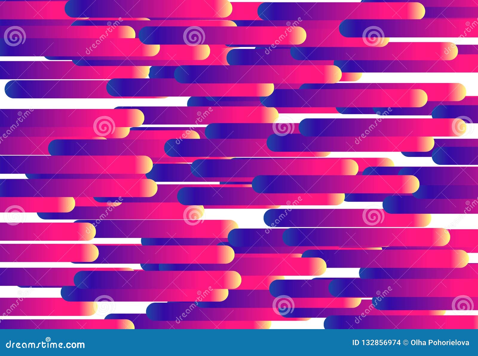 Neon Bright Drops Fail. Vector Illustration . Modern Wallpaper Texture ...