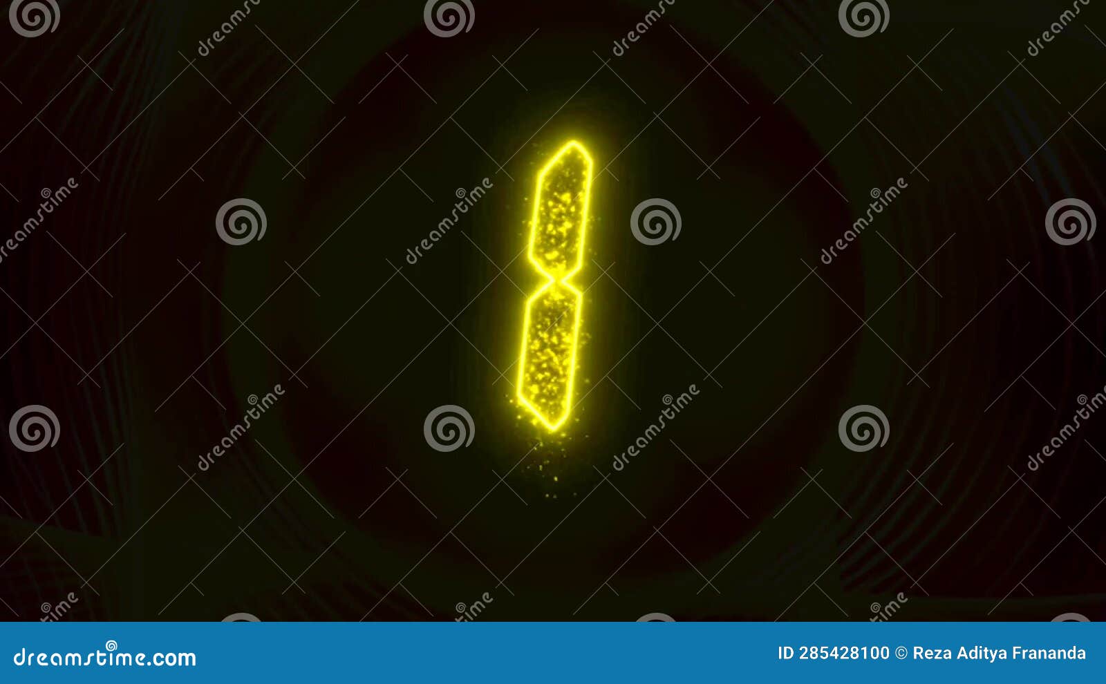 Neon Bright Glowing Countdown 3 2 1 Stock Footage - Video of ...