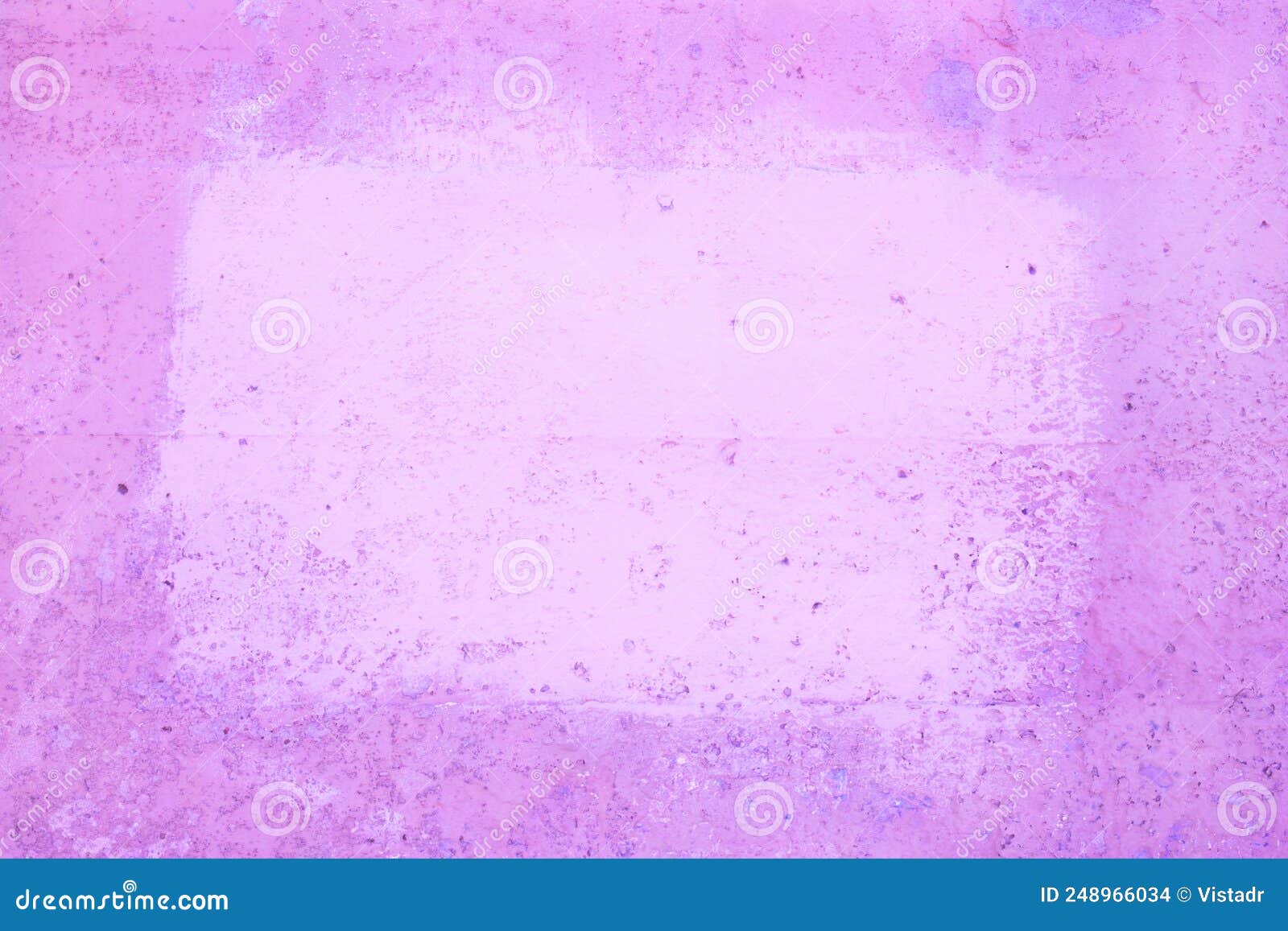 Painted Bright Magenta Frame Concrete Wallspace Stock Photo - Image of ...