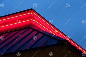 Neon Building stock image. Image of structure, built - 17391285