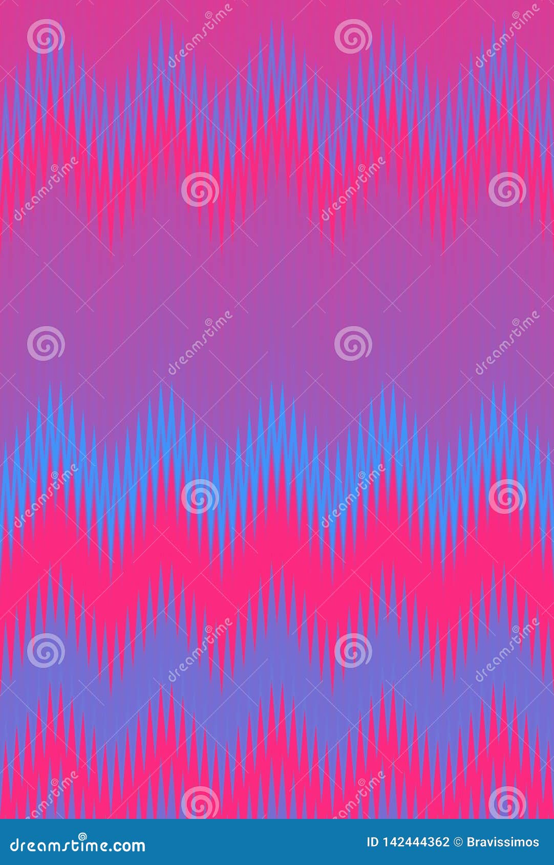 Neon Chevron Zigzag Background Ultra. Luminous Glitzy Stock ...