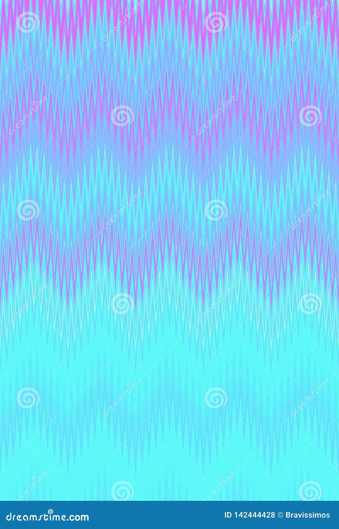 Neon Chevron Zigzag Background Ultra. Magenta Stock Illustration ...