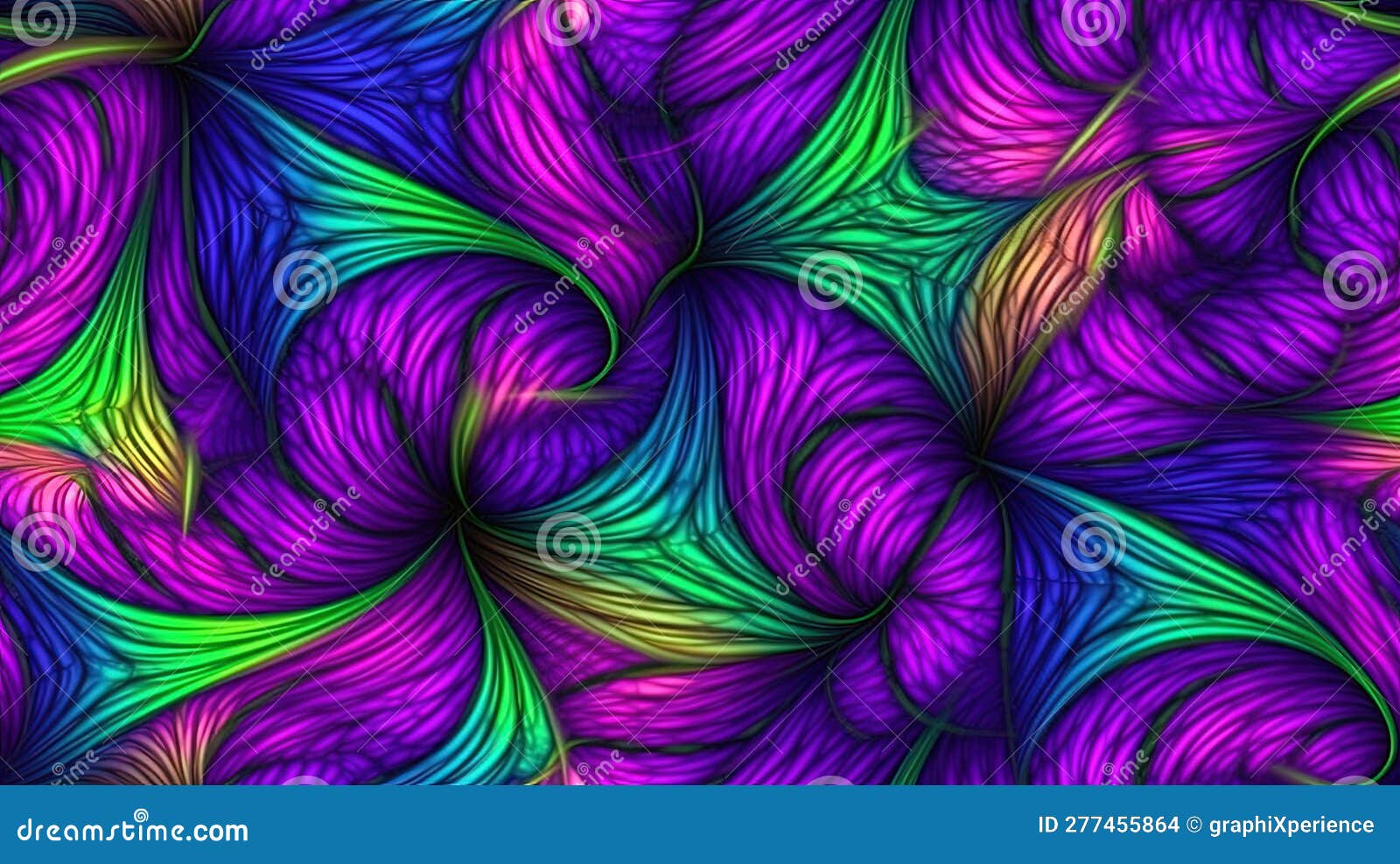Vivit Color Fabric Pattern Design Stock Illustration - Illustration of ...