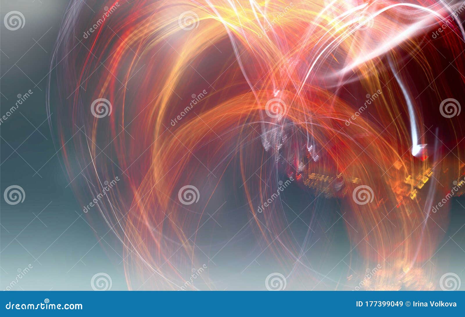 Neon Colorful Blurred Wave Background Pink Red Yellow Green Blue Light ...