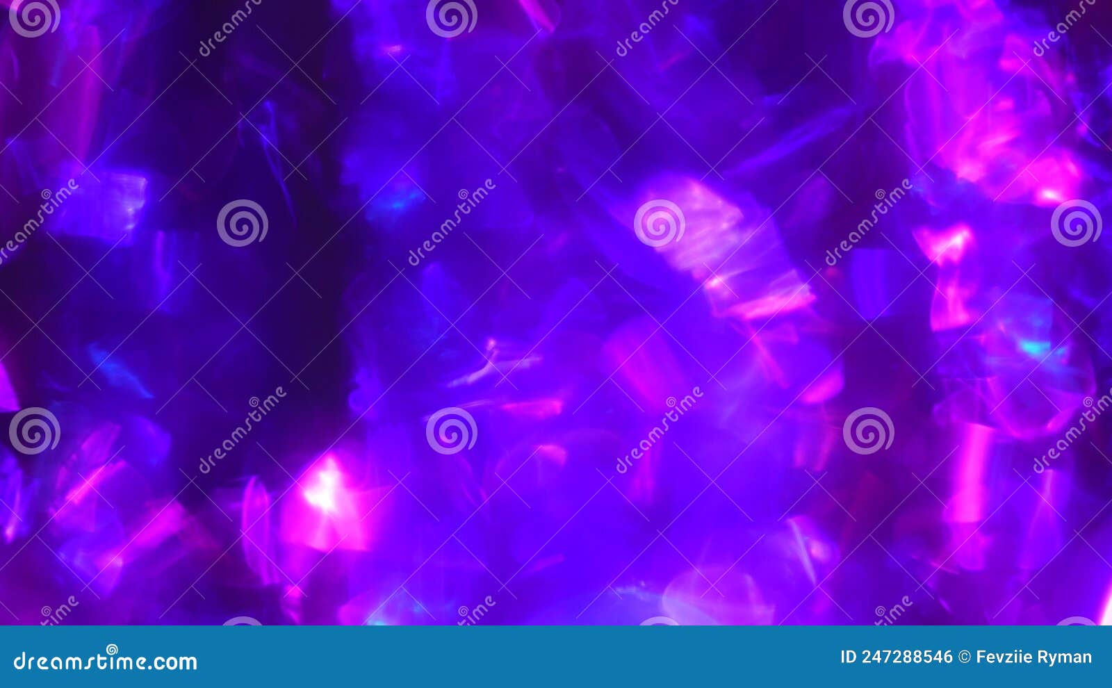Neon Deep Blue, Hot Pink and Vibrant Purple Abstract Digital Electro ...
