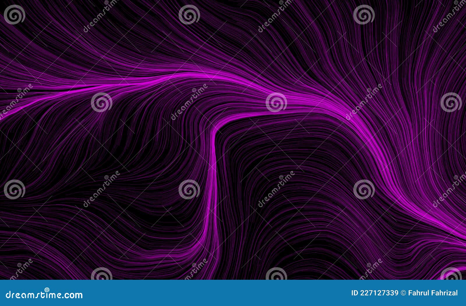 Neon Digital Flow Fields Background Stock Vector - Illustration of ...
