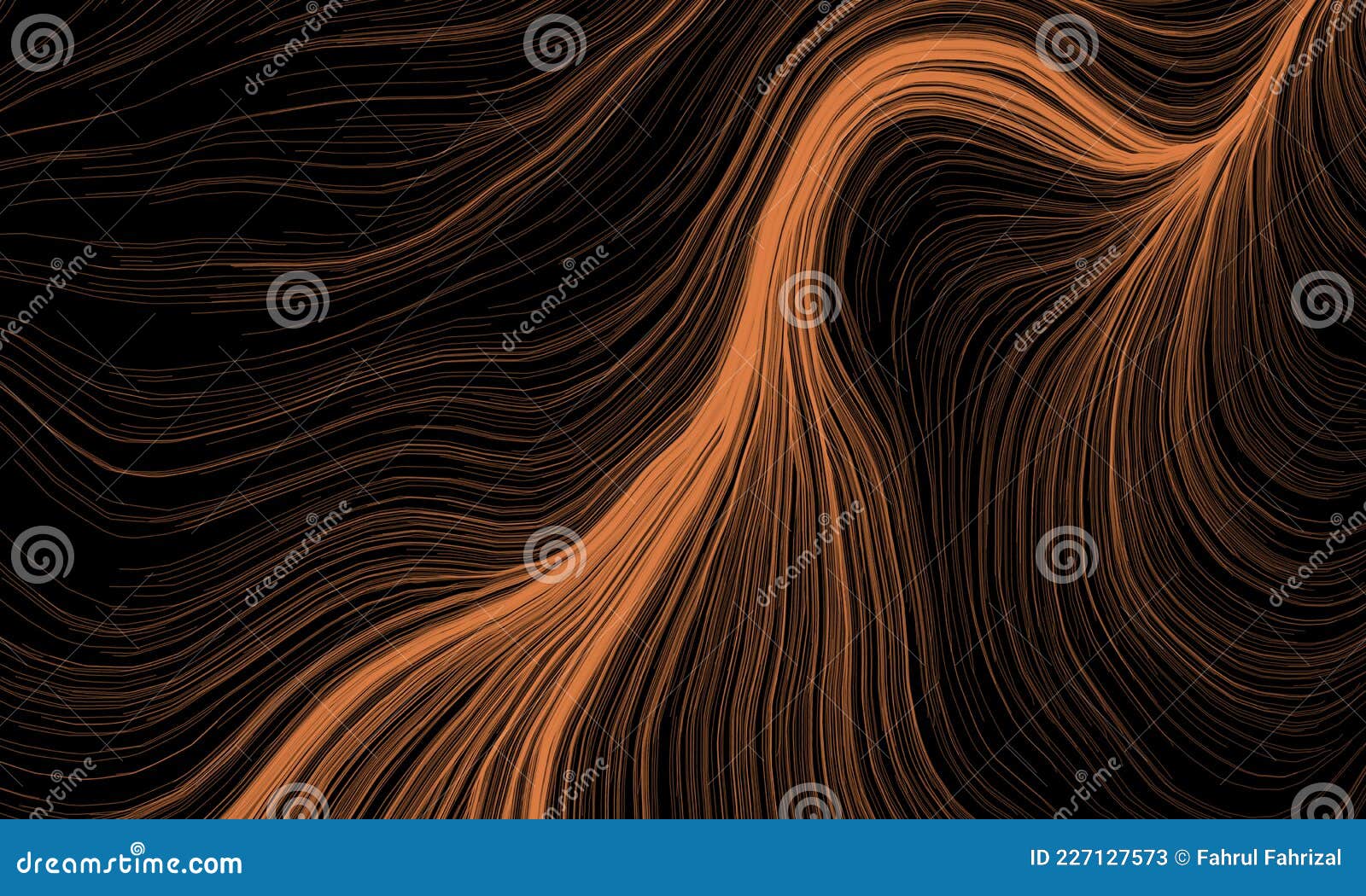 Neon Digital Flow Fields Background Stock Vector - Illustration of ...