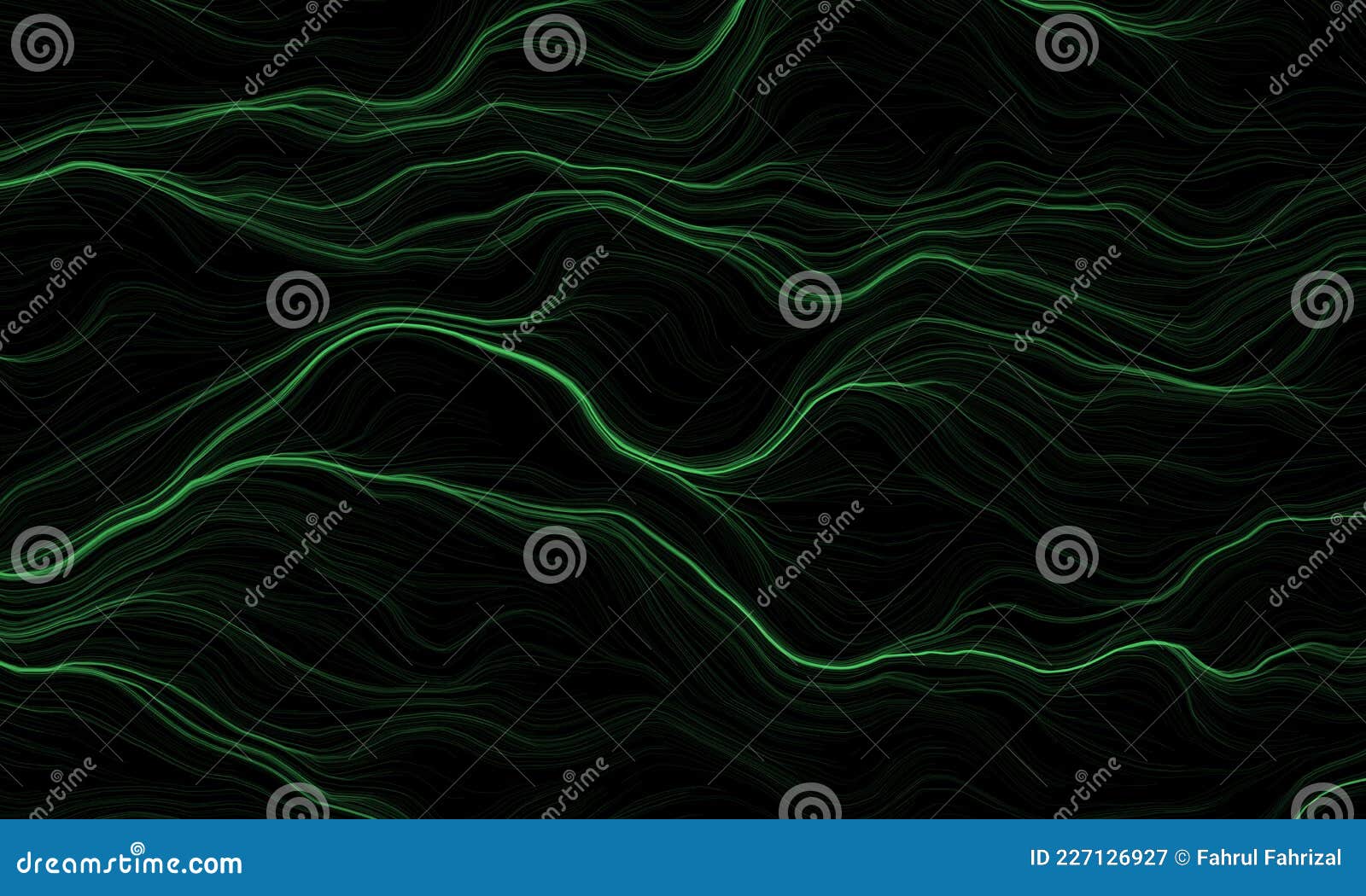 Neon Digital Flow Fields Background Stock Vector - Illustration of blue ...