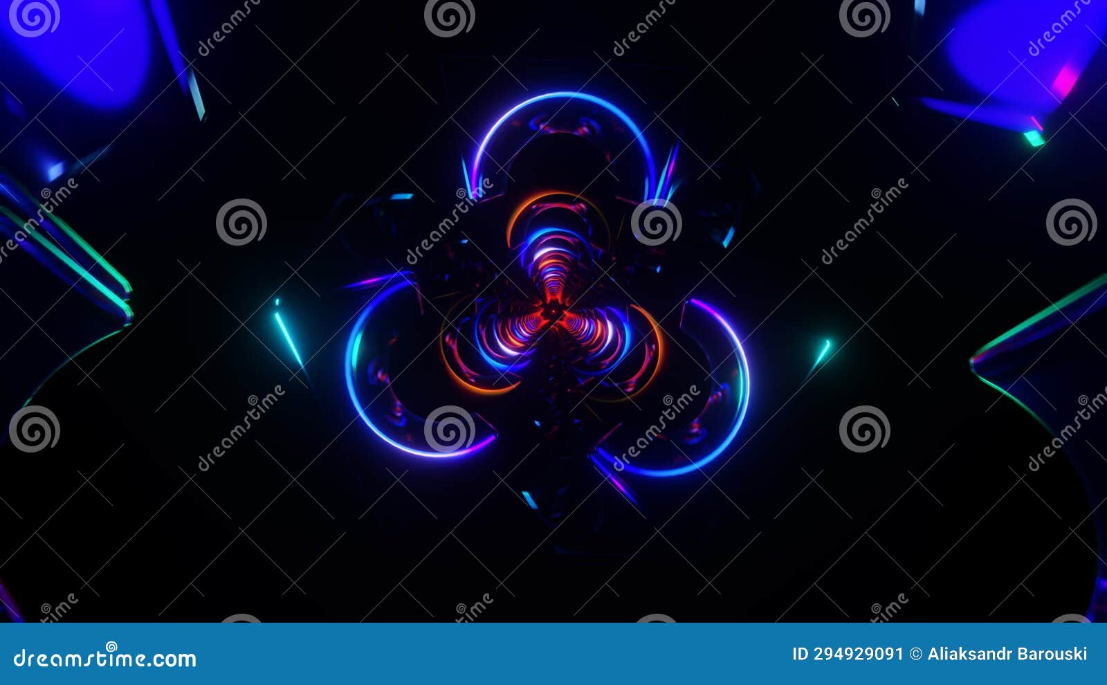 Neon Disco Strobe Lights Create a Dynamic and Rhythmic Backdrop. Stock ...