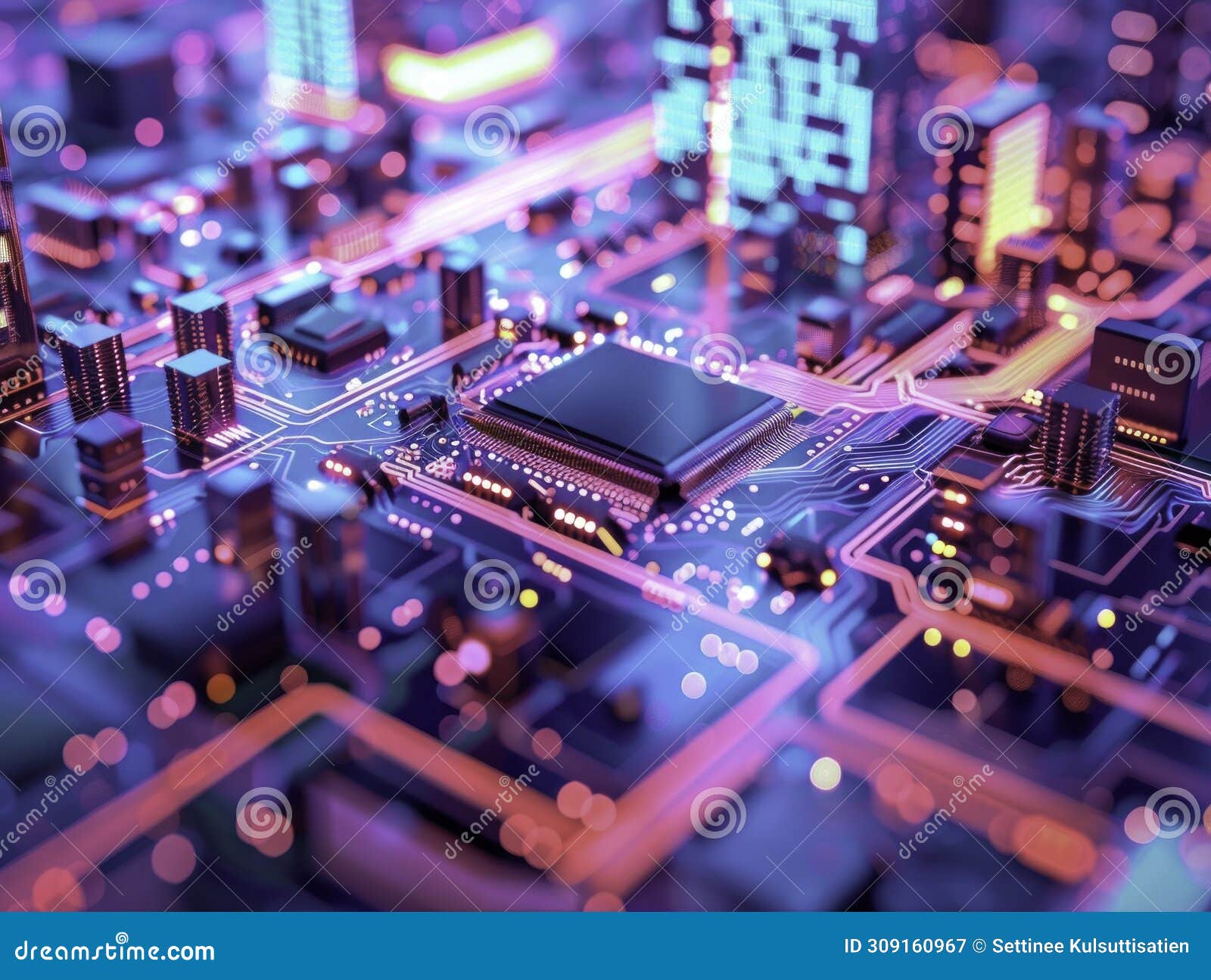 In a Neon Drenched Future Smart Cities Thrive on Renewable Energy Brain ... In a Neon Drenched Future Smart Cities Thrive on Renewable Energy Brain ...