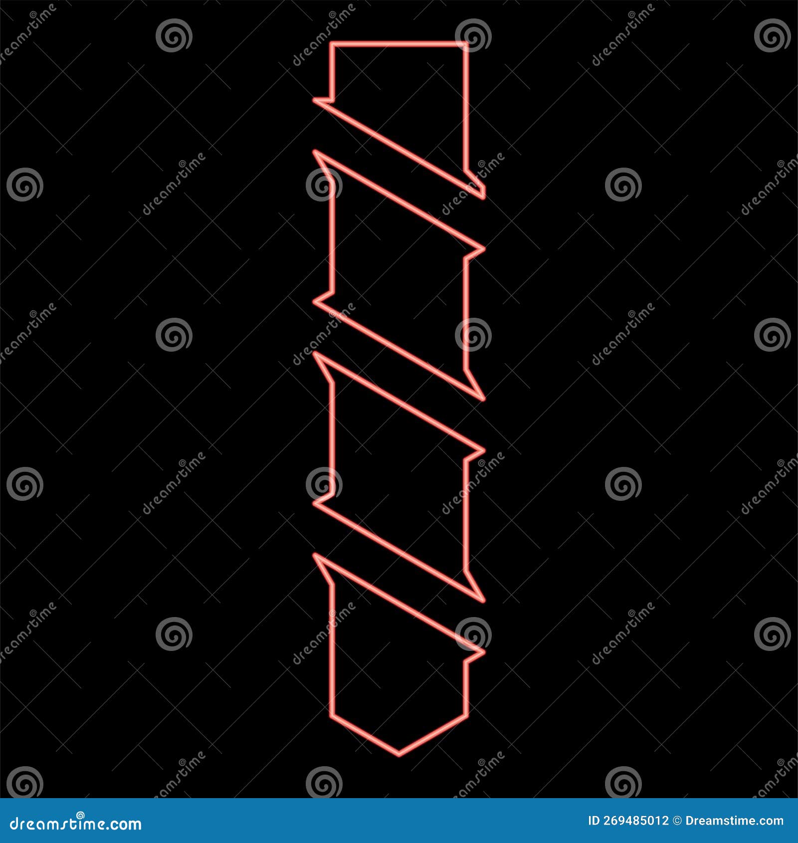 Drill Bit Auger Icon In Circle Round Black Color Vector Illustration ...