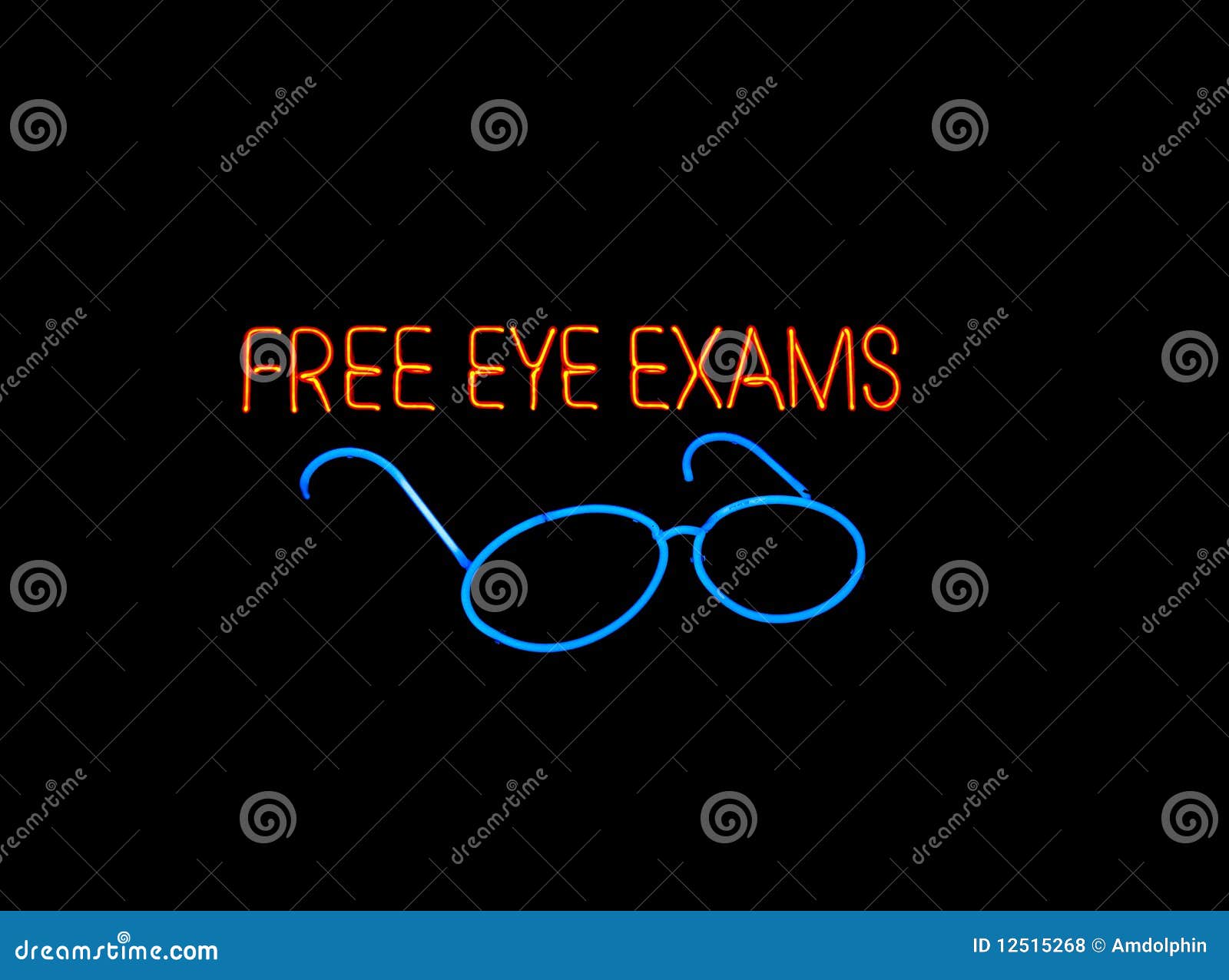 Neon Eyeglasses Sign stock photo. Image of frames, services - 12515268