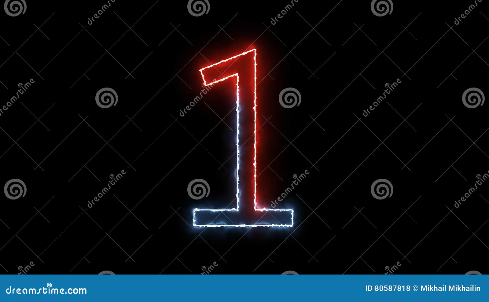 Neon figure stock illustration. Illustration of light - 80587818