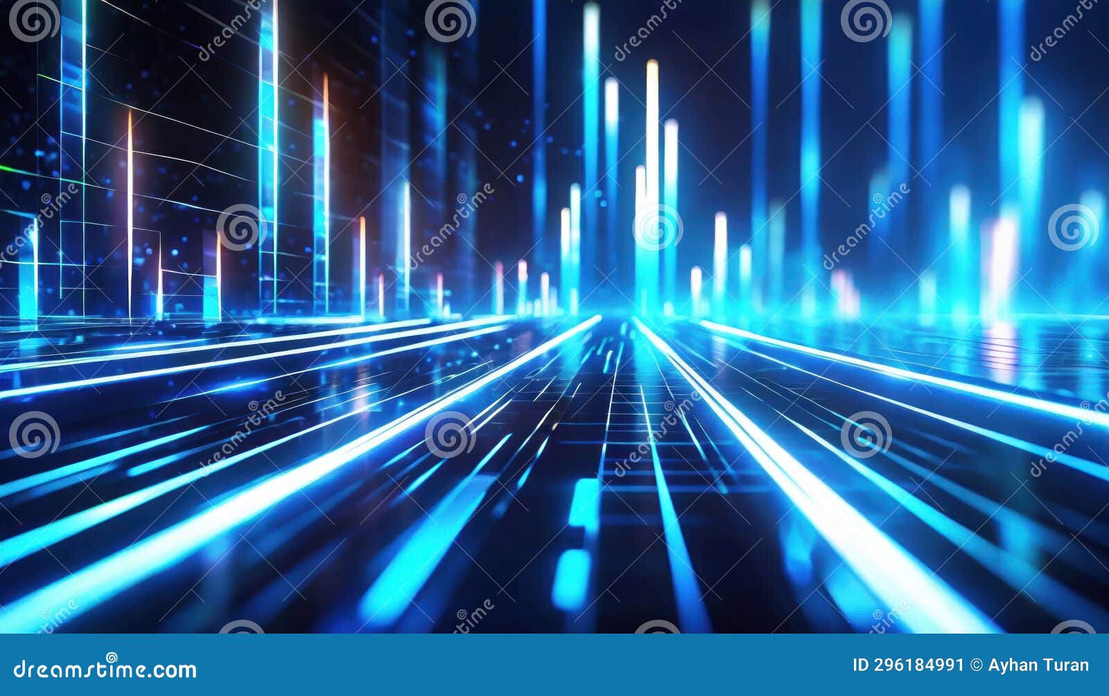 Neon Financial Graph , Business Graph and Financial Wallpaper Stock ...