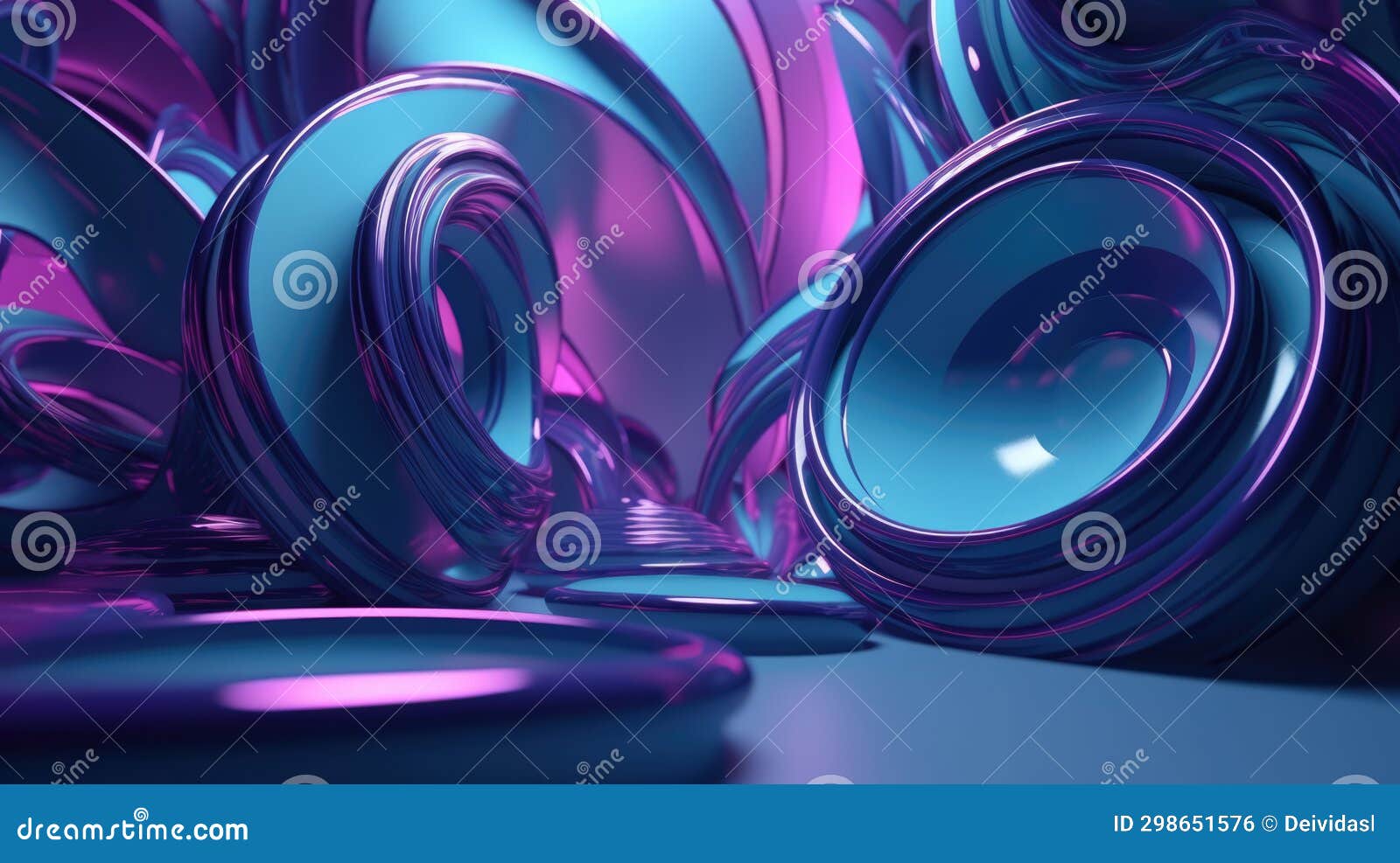 Neon Flux: a Symphony of Light and Shadow Stock Illustration ...