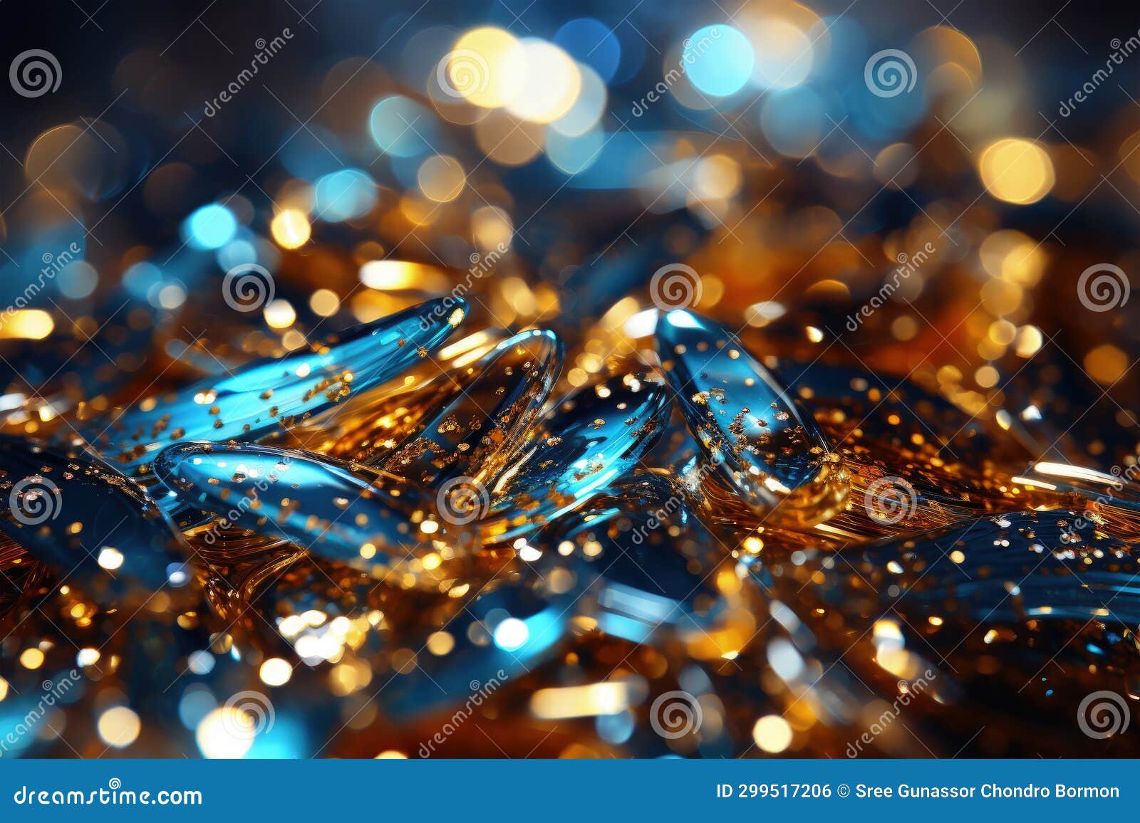 Neon Glitter Background 1204, Generative Ai Stock Illustration ...