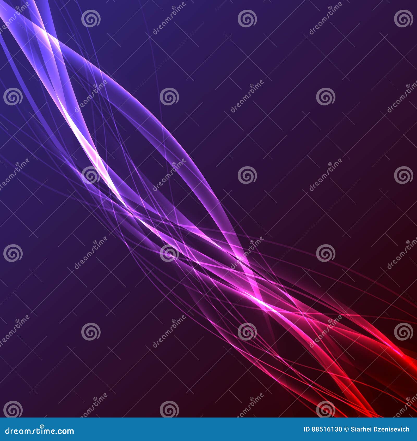 Neon Glow Abstract Dynamic Speed Lines Stock Vector - Illustration of ...