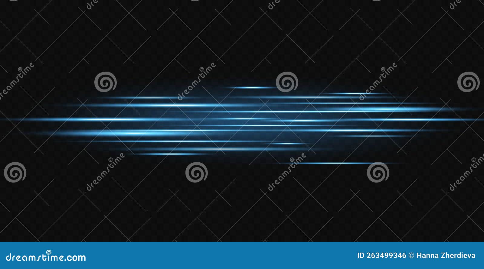 Neon glowing blue lines. stock illustration. Illustration of blue ...