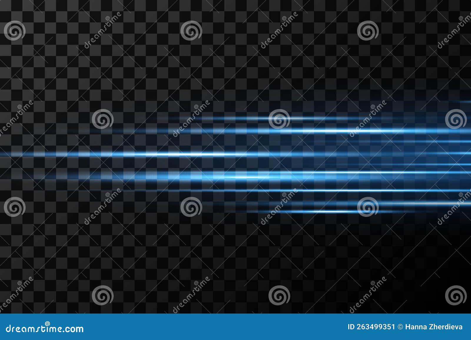 Neon glowing blue lines. stock illustration. Illustration of light ...