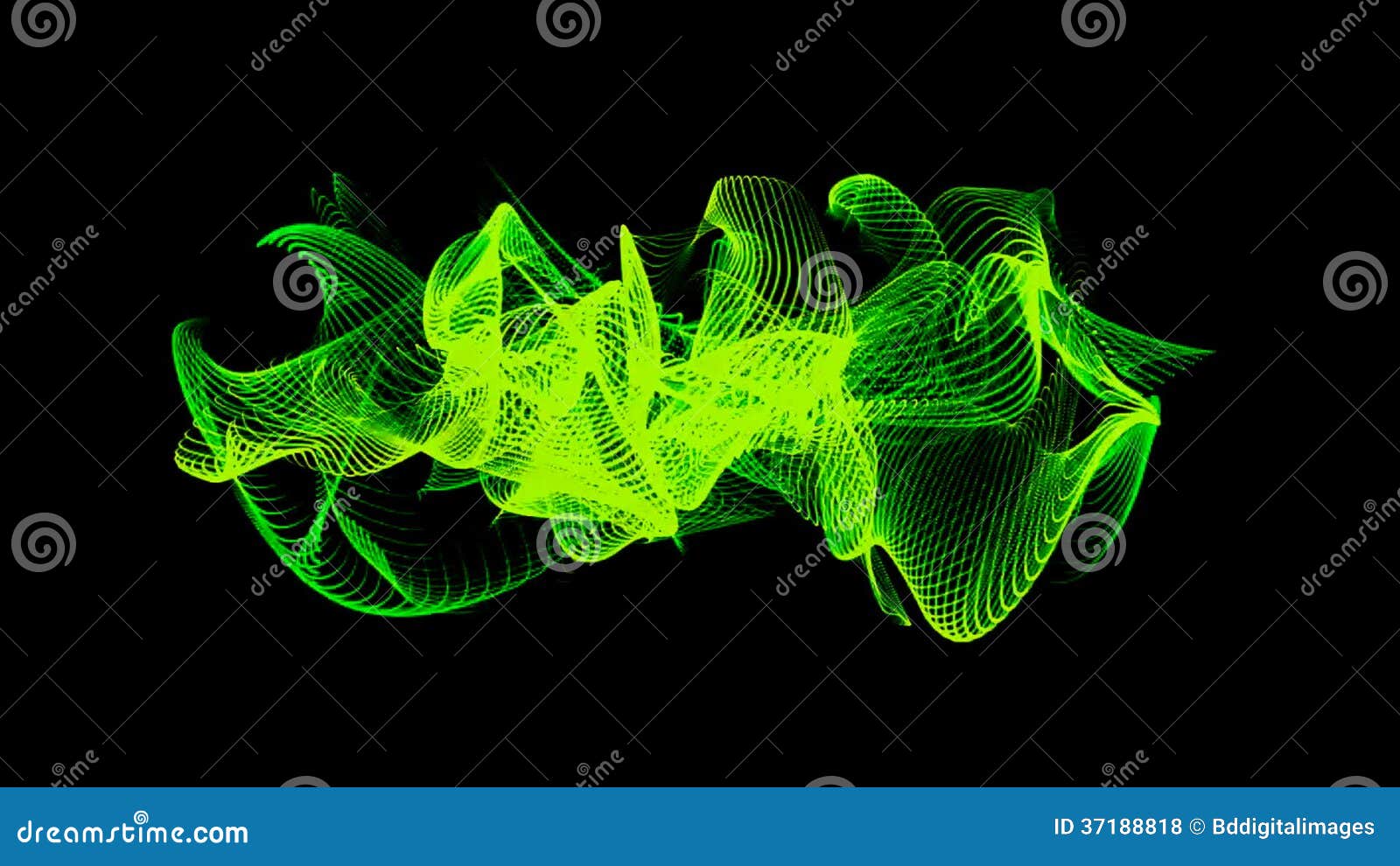 Neon Green Abstract Background Stock Video Footage - Video of pretty ...