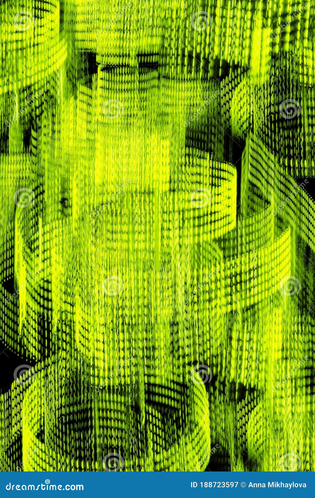 Neon Green Abstract Bakground. Stock Image - Image of design, city ...