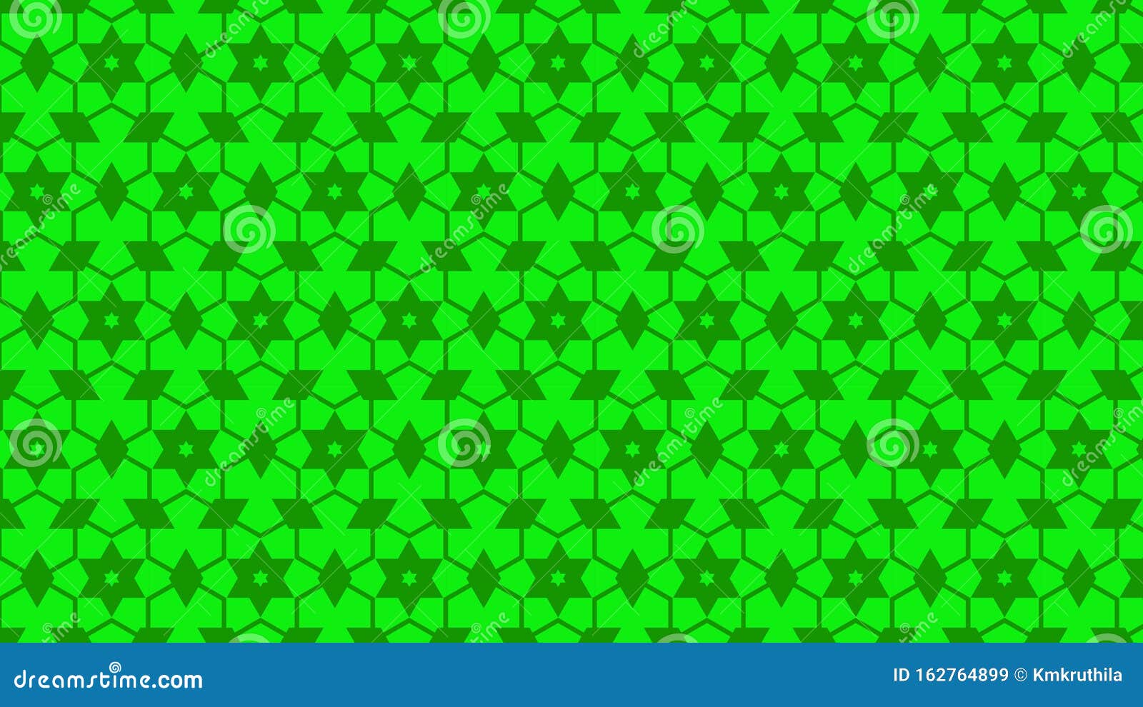 Neon Green Star Pattern Design Stock Vector - Illustration of star ...