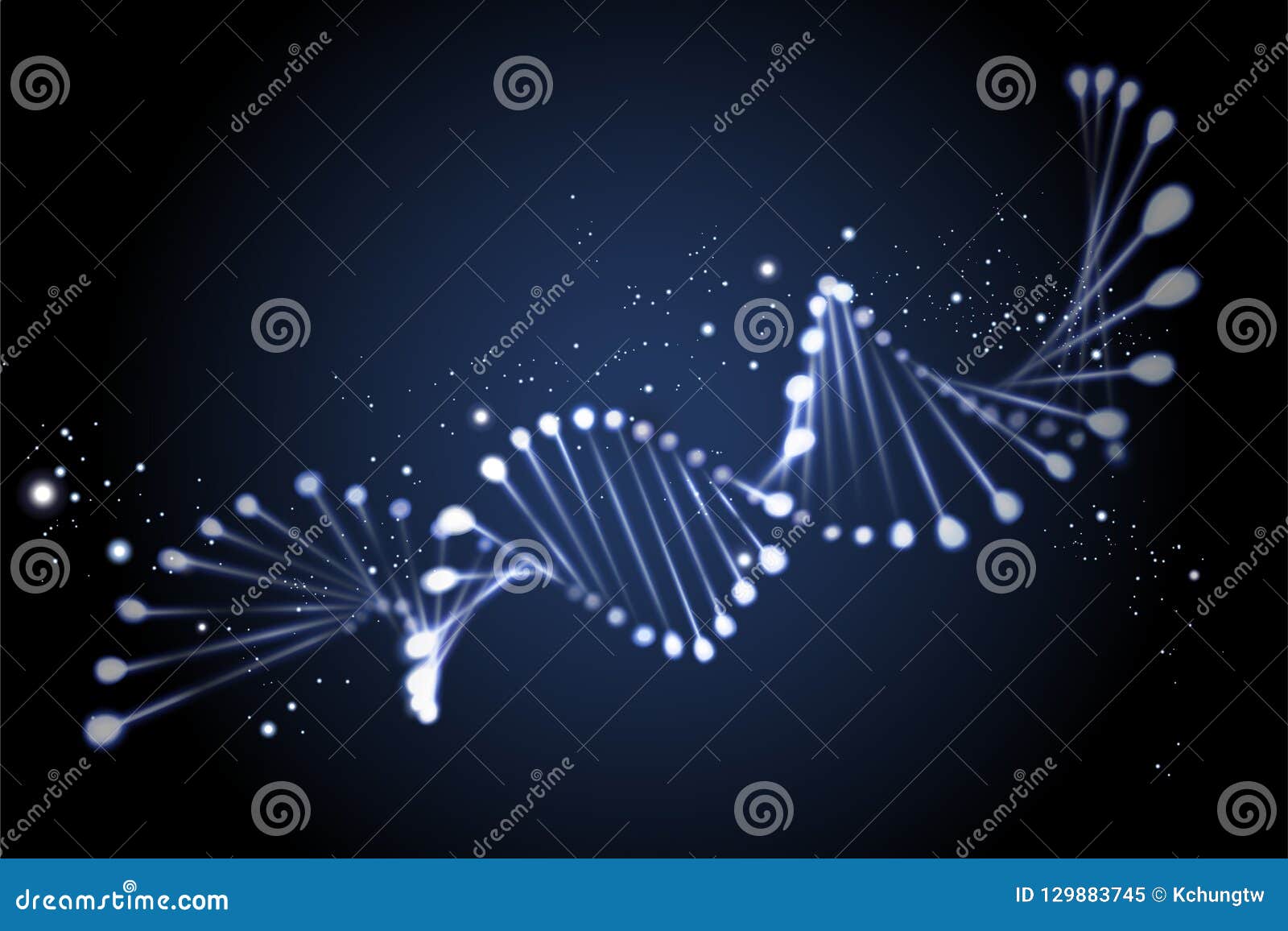 X-ray Dna Helix Structure Stock Photo | CartoonDealer.com #153167826